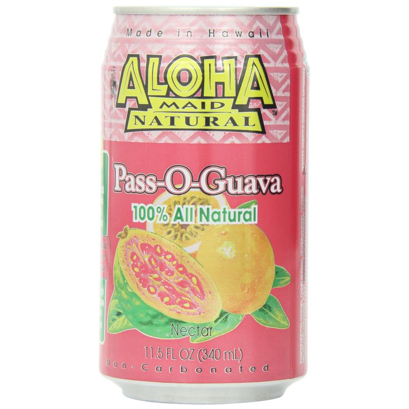 Aloha Maid Juice Pass-O-Guava, 11.5-Ounce (Pack of 24) - Online ...