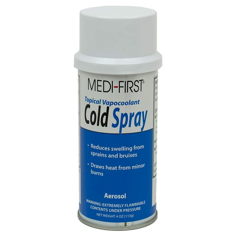 Medi-First Aerosol Cold Spray Relieves Pains & Swelling 4 Oz Can Pain ...