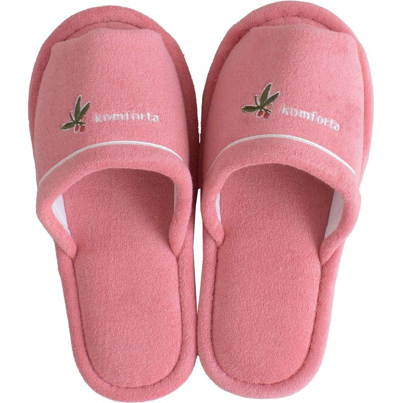 OKA Slippers, Pink, Up to Approx. 9.8 inches (25 cm), Com Forta 5 ...