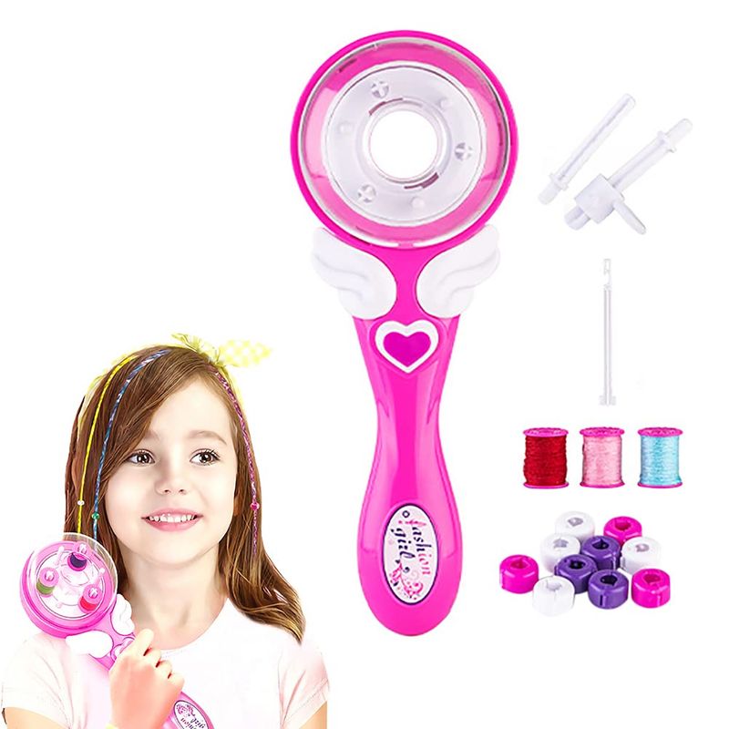 Hair Braider Set, Kids Styling Hair Tool,Girls Electric Automatic Hair ...