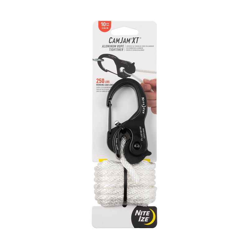Nite Ize CamJam XT Aluminum Rope Tightener - Versatile Tie Down Cam ...