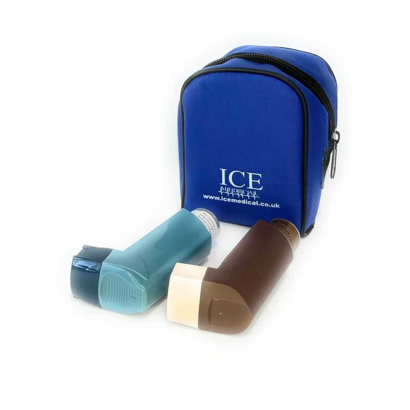 ICE Medical Asthma Inhaler Medication Bag - Small (Royal Blue) - Online ...