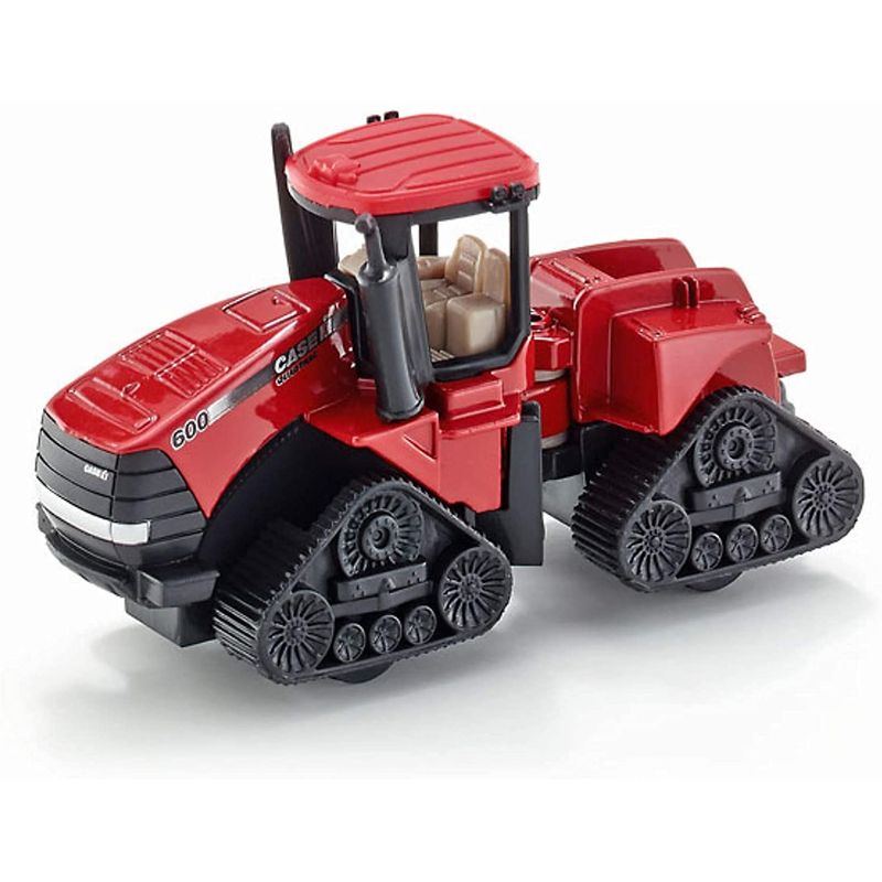 Siku 1324, Case IH Quadtrac 600, Agricultural Implement, Metal/Plastic, Red, Movable Articulated ...