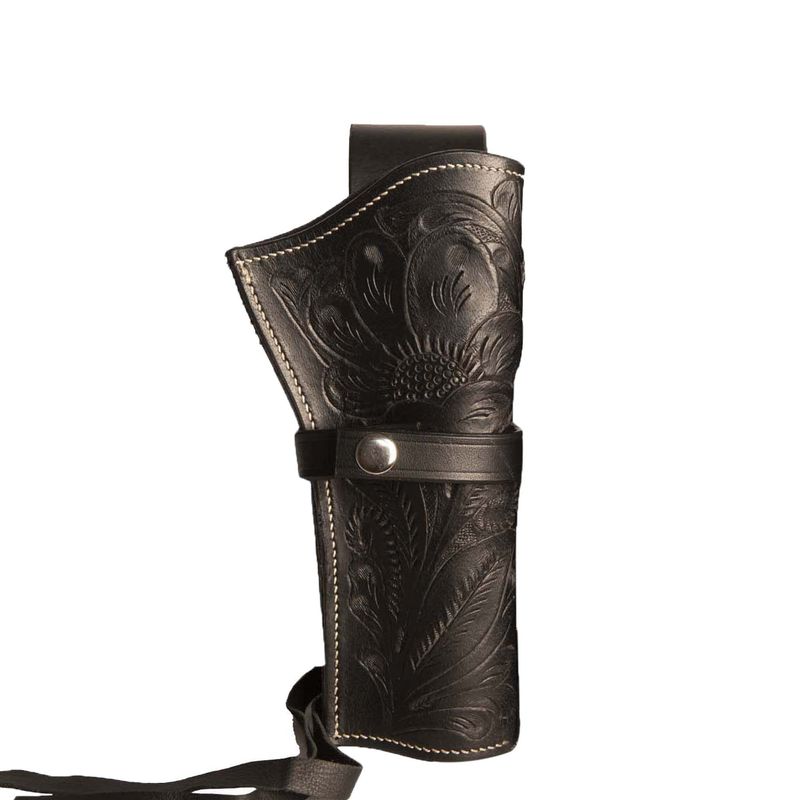 Hulara Tooled Leather Western Gun Holster Heritage 22 Holster .38 .44 ...