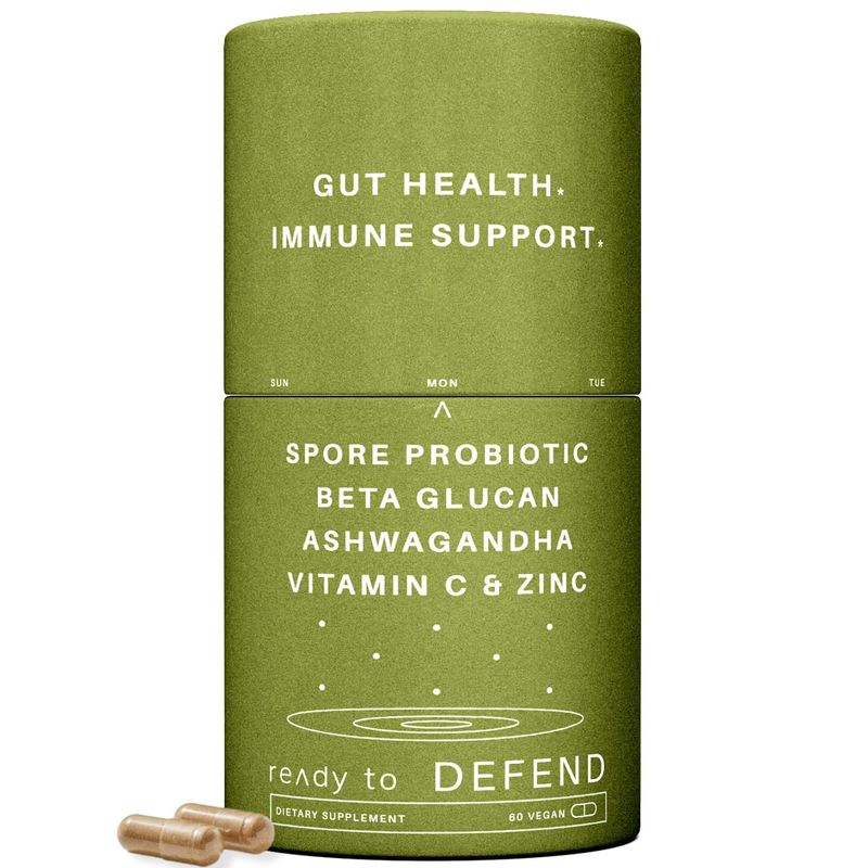 Defend Immune Support Supplement – Gut & Cortisol Balance – Spore ...