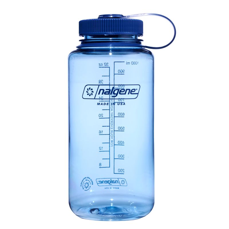Nalgene Tritan Renew Baby Blue Wide Mouth 1L Bottle - Online ...