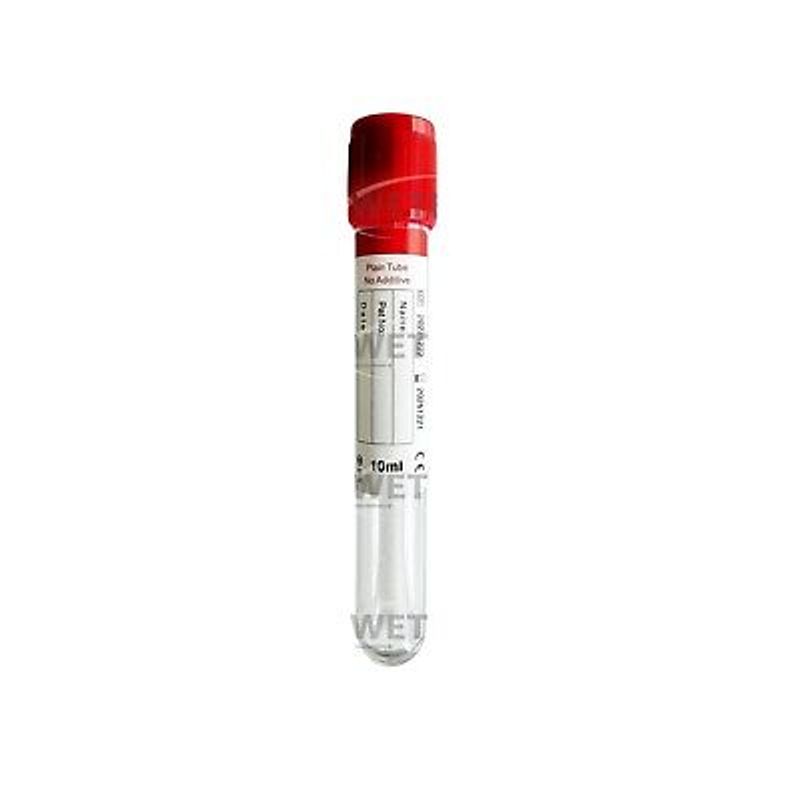 Plain Blood Collection Tube No Additives PET sterile 10ml (200 Pcs Per ...
