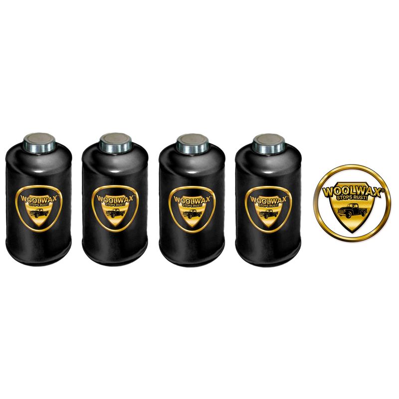 WOOLWAX® Lanolin Auto/Truck Undercoating (4) Quart Bottles (full ...