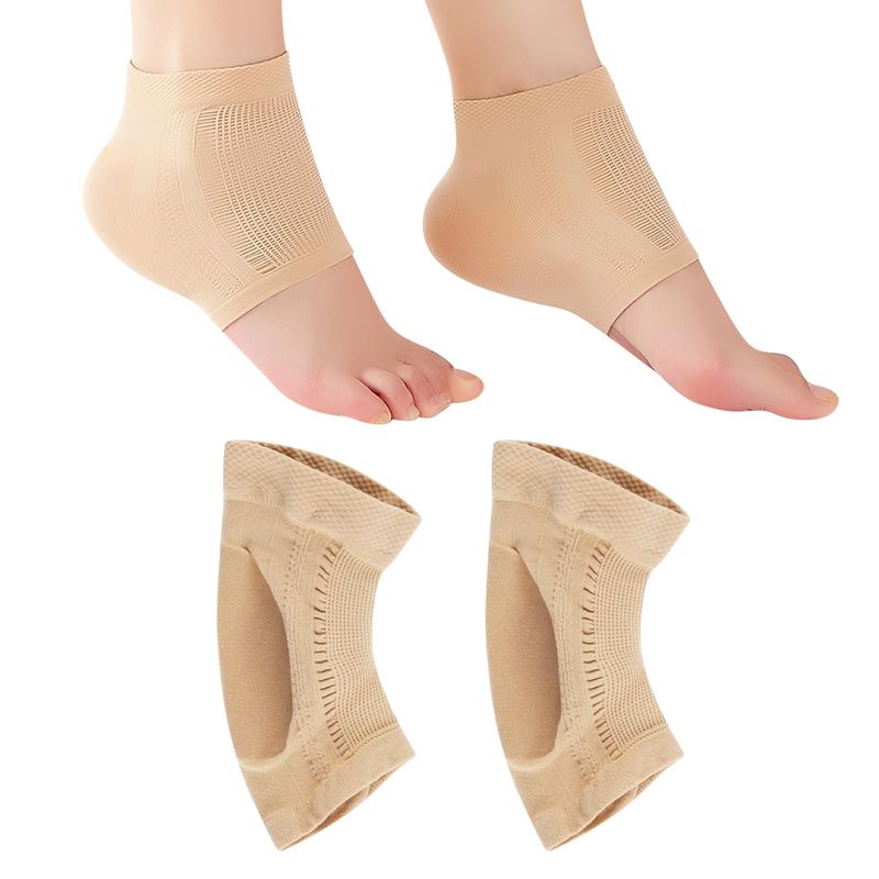 2 Pairs Compression Ankle Support Socks for Women Support for Ligament ...