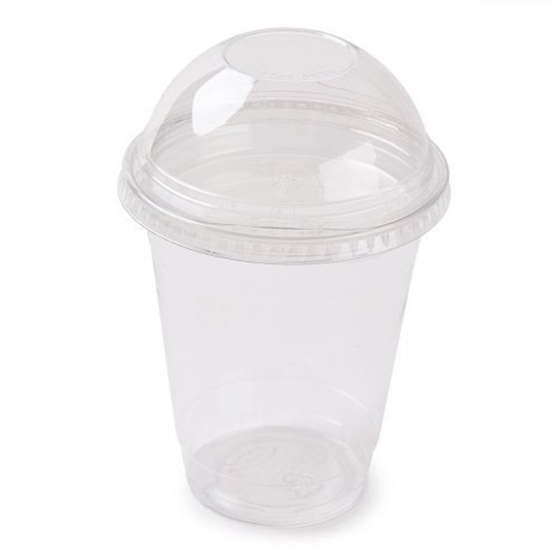 Thali Outlet - 50 x 8oz / 236ml Clear Plastic Smoothie Cups (78mm ...