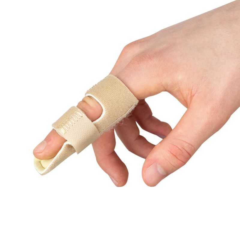 Actesso Neoprene Finger Splint Brace – Injury Support for Mallet Finger ...