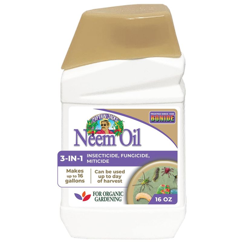 Bonide Captain Jack's Neem Oil, 16 oz. Concentrate, Multi-Purpose ...