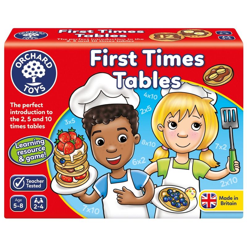 Orchard Toys First Times Tables Game, Helps Teach 2, 5 and 10 Times ...