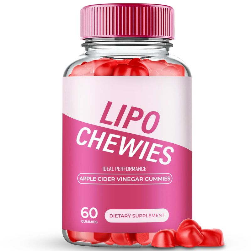 Lipo Chewies Gummies - Advanced Formula Supplement Support, 60 Gummies ...