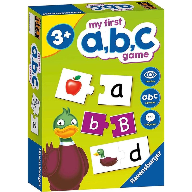 Ravensburger My First ABC Educational Games for Kids Age 4 Years Up ...