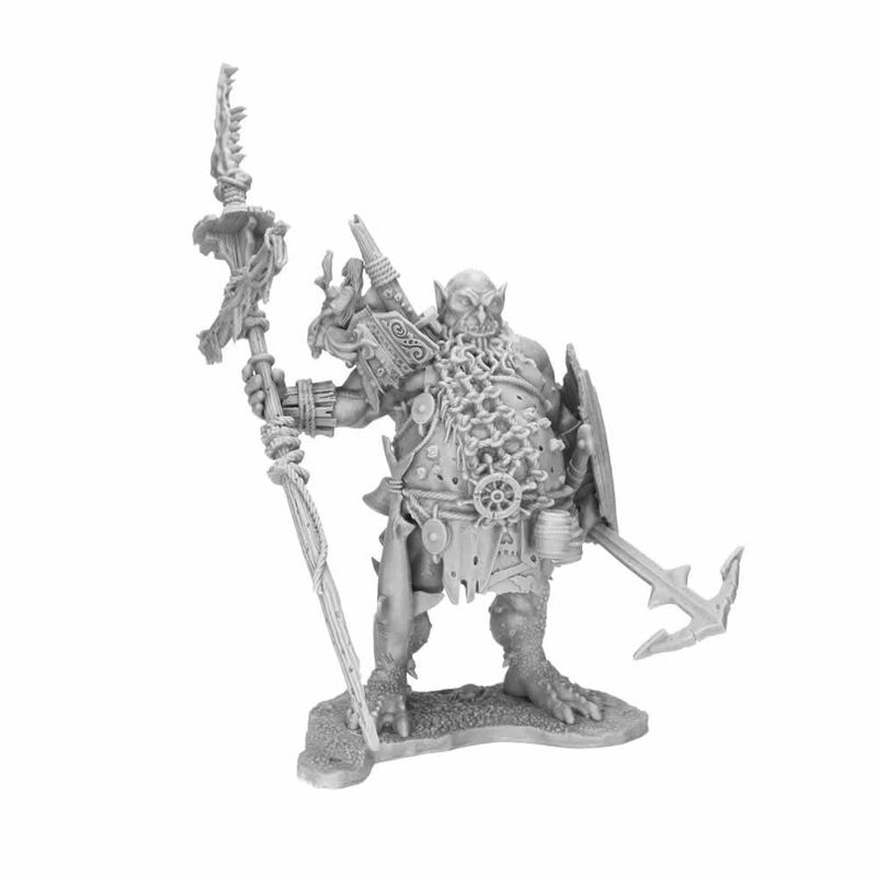 REAPER Sea Giant Miniature 25mm Heroic Scale Figure Bones Black ...