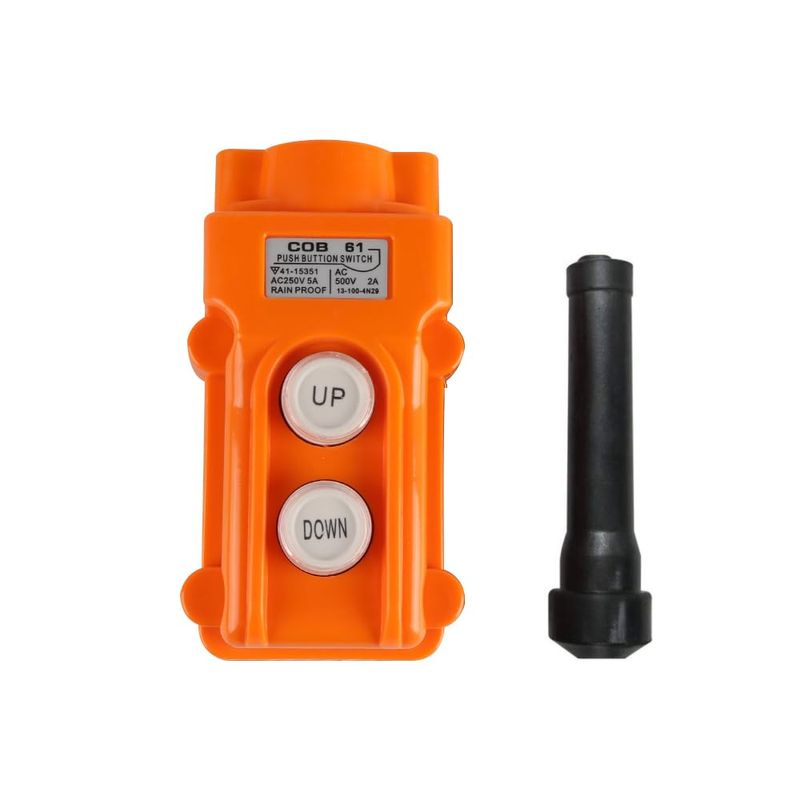 Tiardey Rain Proof Up-Down Switch Control Station Crane Pendant Hoist Push Button Switch Truck ...