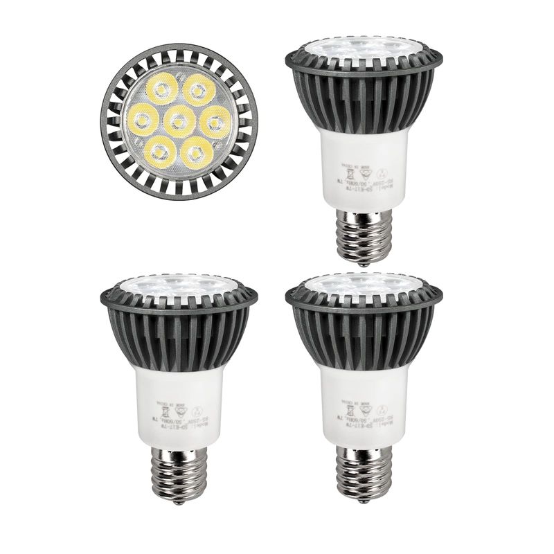 LED Bulb, E17 Base, Daylight 60w Shape, Spotlight, LED Halogen Bulb, 7W ...