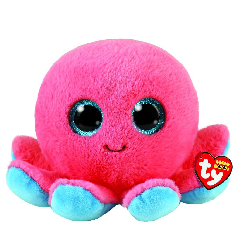 TY Beanie Boo Sheldon - Coral Colored Octopus - 6" - Online Marketplace ...