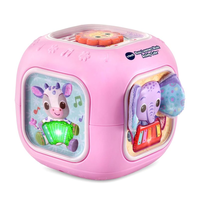 VTech Baby Busy Learners Music Activity Cube, Pink - Online Marketplace ...