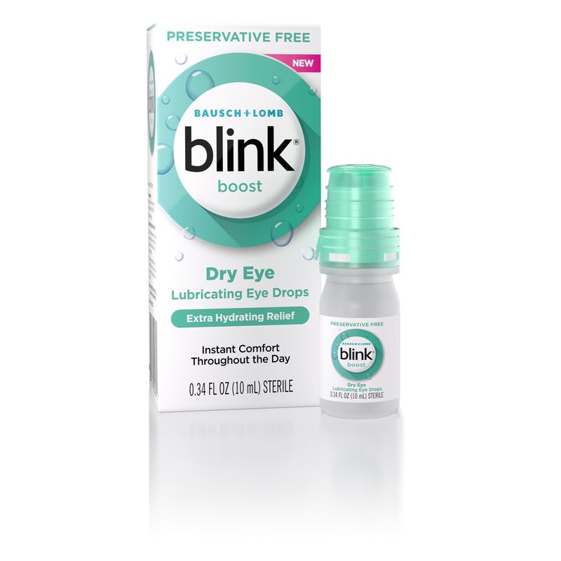 Blink Boost Preservative-Free Lubricating Eye Drops, Eye Care Drops for ...