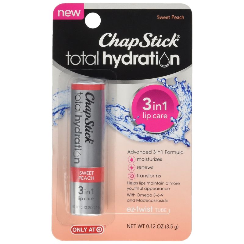 ChapStick Total Hydration 3 in 1 Sweet Peach - EveryMarket