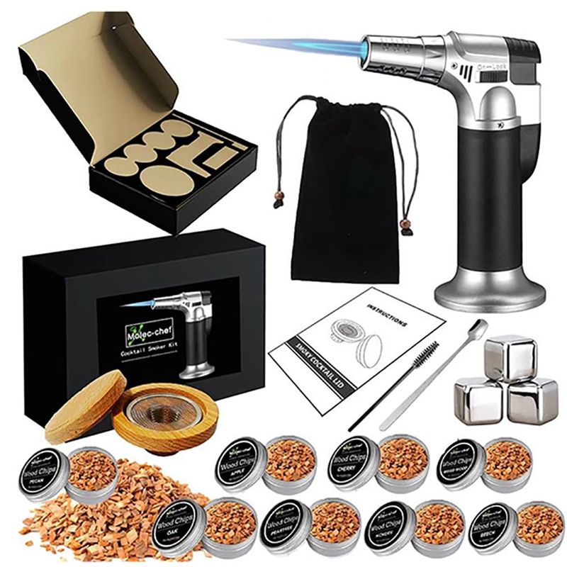 Cocktail Smokers Smokers Home Smoke Machine Cocktail Smoker Kit with 4 ...