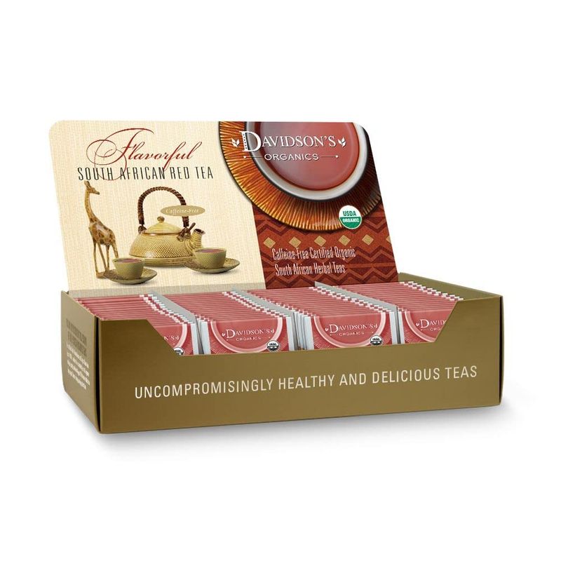 Davidson's Organics, South African Rooibos, 100-count Individually ...