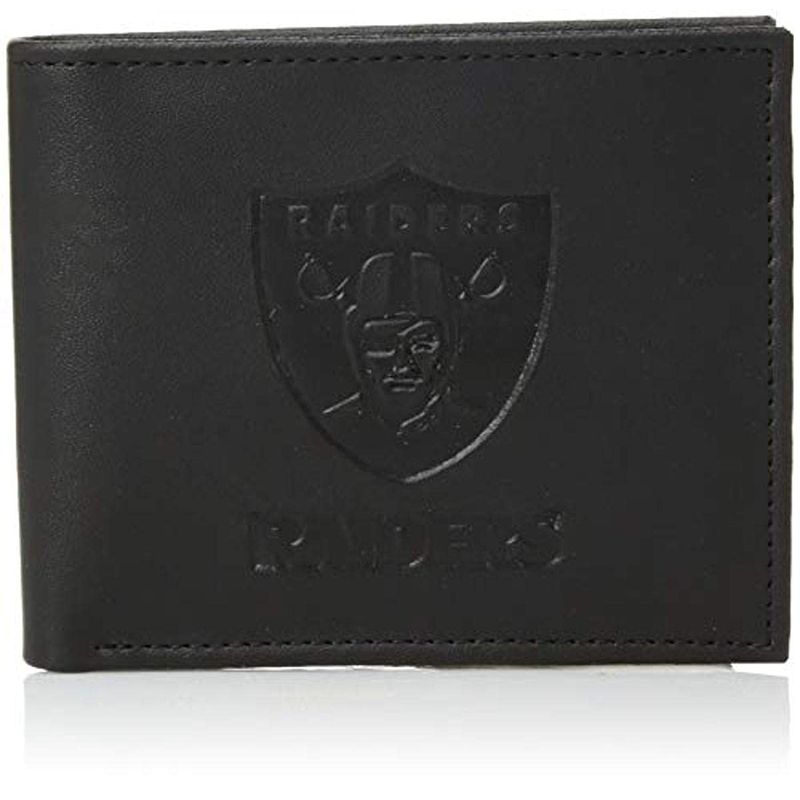 Team Sports America NFL Las Vegas Raiders Black Wallet | Bi-Fold ...