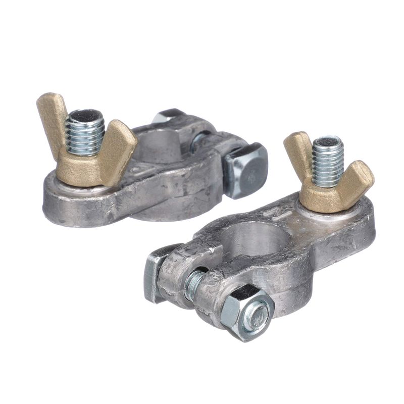 Seachoice Boat Battery Terminal Set w/ Wing Nuts, Includes Positive and ...