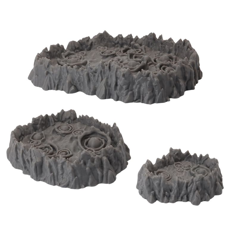 28mm - 32mm Scale Bubbling Pits Wargaming Terrain - Sci-Fi & Fantasy ...