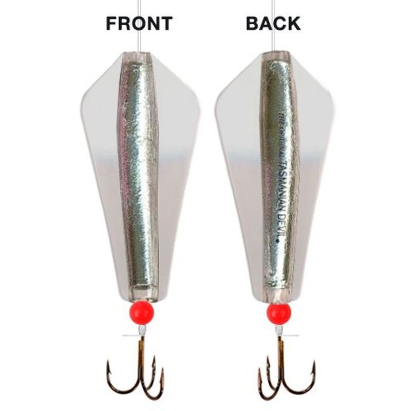 Tom's Taz Lures 029 Silver Bullet - 26 Gram Tasmanian Devil Fishing ...