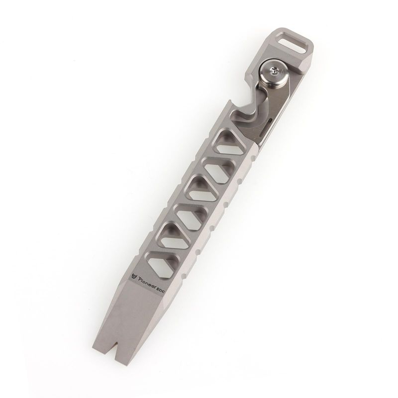 Hamans Titanium EDC Pliver Multi Tool Clover Bottle Opener Nail Puller ...