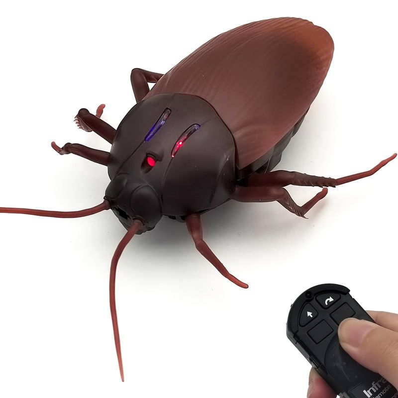 Tipmant RC Cockroach Toy Remote Control Roach Insect Realistic ...