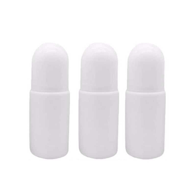 MIBICIRI Refillable Roll On Bottles,50ML Empty Plastic Rollerball ...