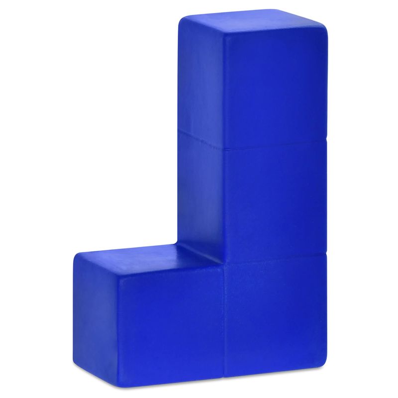 iscream Fizz Creations Tetris Squishy Stress Ball - Blue Block - Online ...