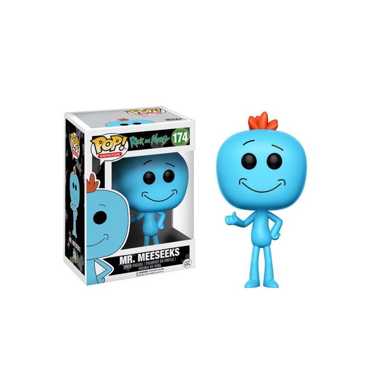 Funko POP Animation Rick and Morty Mr. Meeseeks (Styles May Vary ...