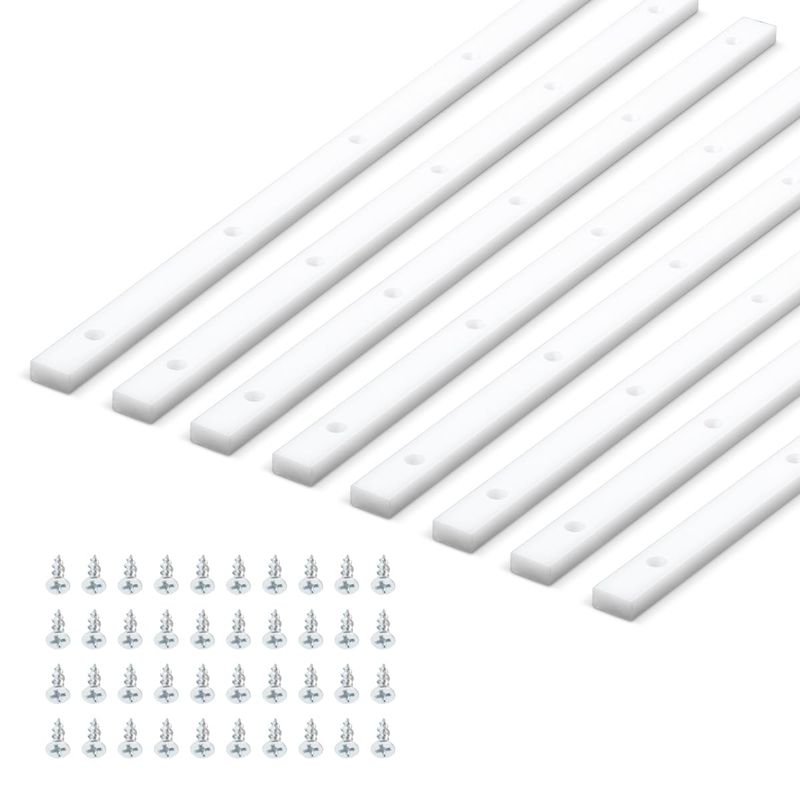 POWERTEC 8PK Crosscut Sled Miter Bar for Table Saw Sled, 3/4" x 3/8" x ...