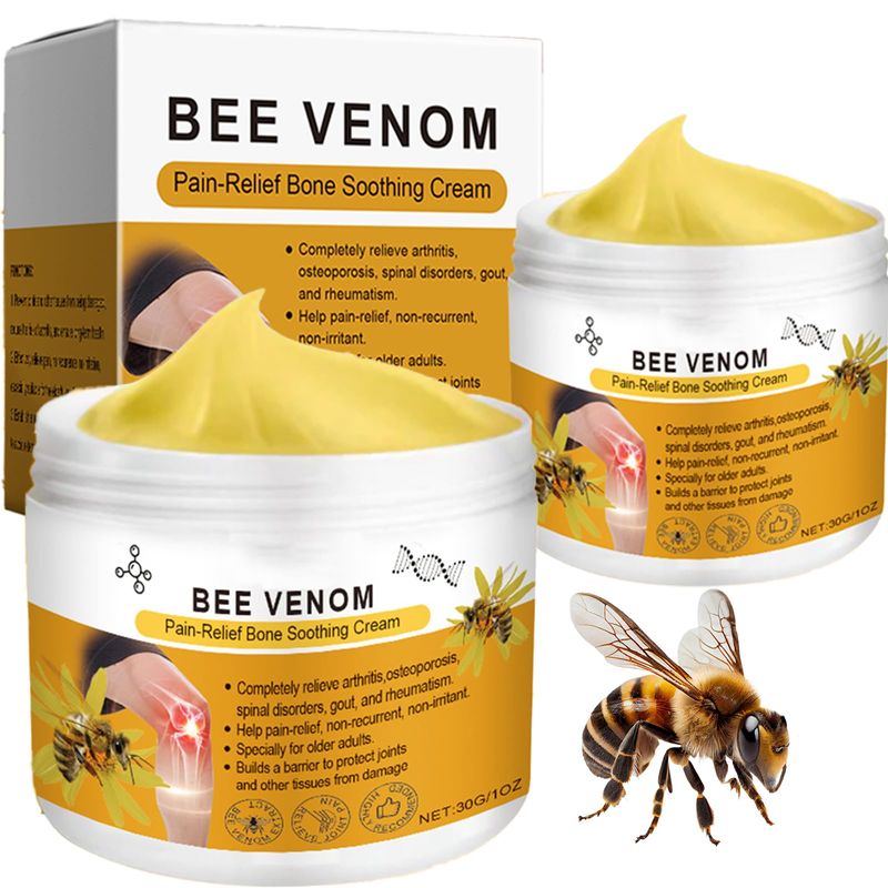 Bee Venom Pain-Relief Bone Soothing Cream, 30g, Pack of 2 - Online ...
