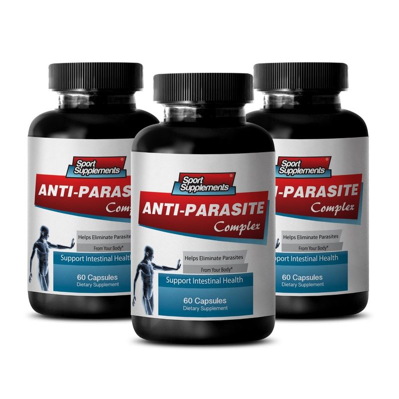 Parasite Detox - Anti Parasite Complex 1485mg - Candida Cleanse ...