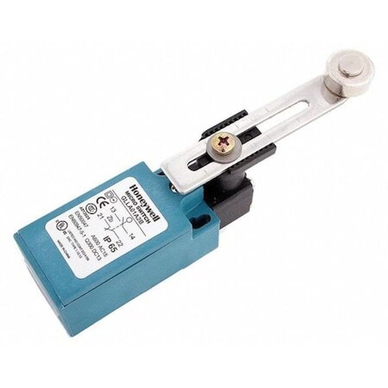 Honeywell Glla01a2b Limit Switch, Roller Lever, Rotary, 1Nc/1No, 10A At ...