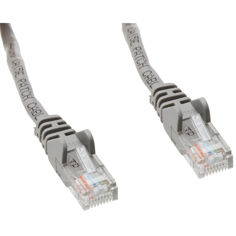 Belkin Patch Cable - RJ-45 - Male - RJ-45 - Male - 30 ft - UTP ( Cat 5 ...