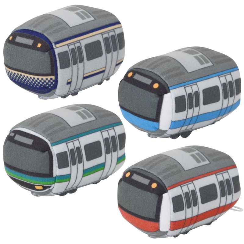 Railway Goods Stuffed Toy Toy JR Set of 4 (E235 Series Yokosuka Line ...