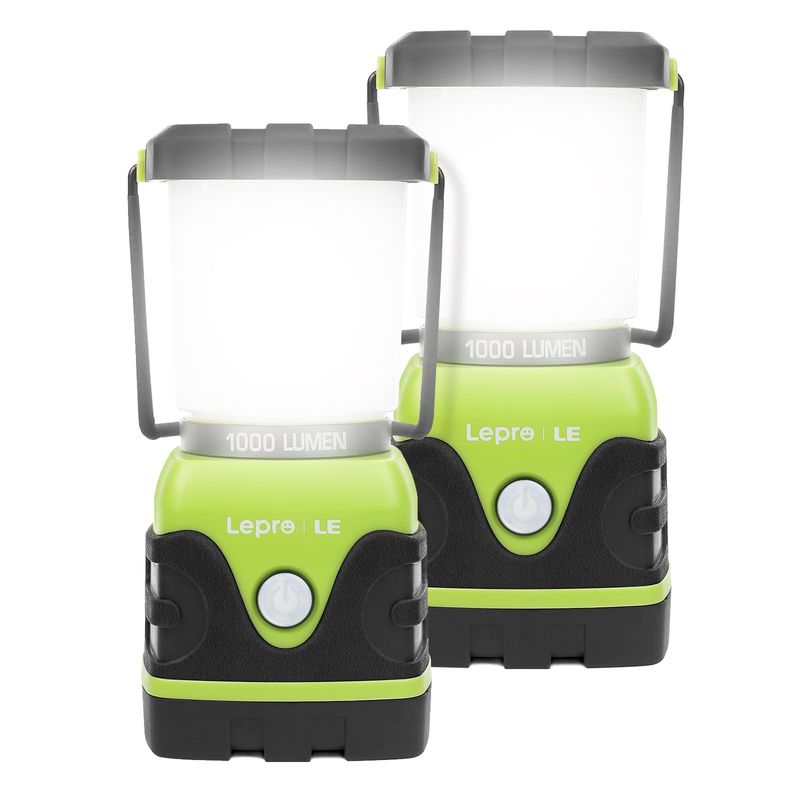 LED Lantern, Camp Lantern, Ultra Bright, 1000 Lumens, 12 - 240 Hours of ...