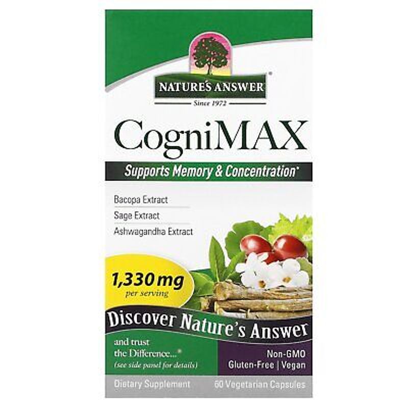 CogniMax, 60 Vegetarian Capsules - Online Marketplace - EveryMarket