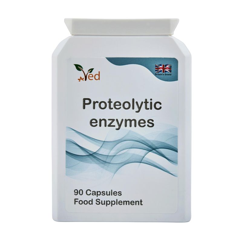 Ved Systemic Proteolytic Enzymes Complex, Mixed Enzymes Formula with ...
