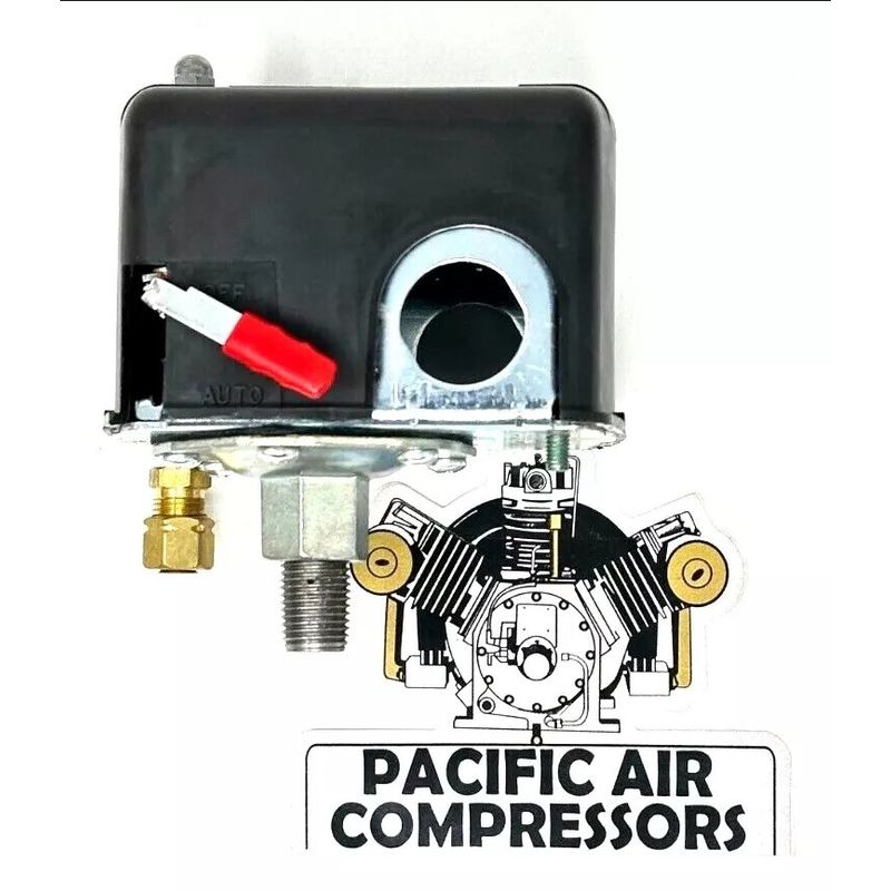 SQUARE D PUMP CONTROL PRESSURE SWITCH W/ ON-OFF LEVER 135 / 105 PSI NEW ...