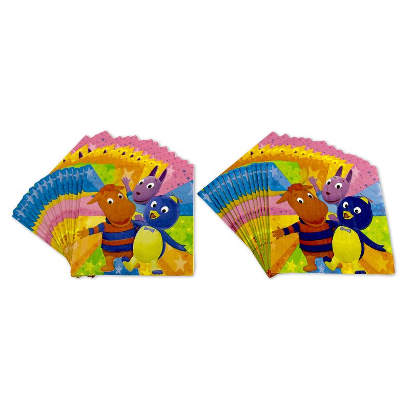 Nick Jr Backyardigans Birthday Party Lunch Napkins for 16 (32 Napkin ...