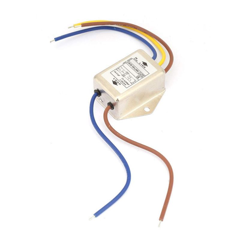 Uadme EMI Filter, EMI Power Filter, 125/250V Electromagnetic ...