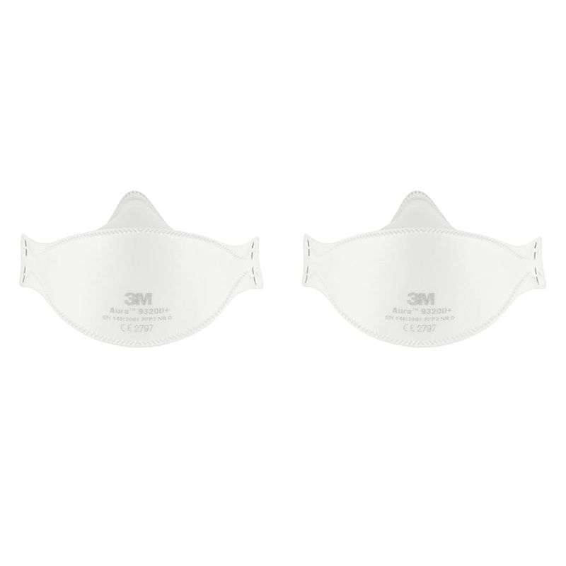 3M Aura 9320+ Respirator Mask - Comfortable Particle Protection Mask ...